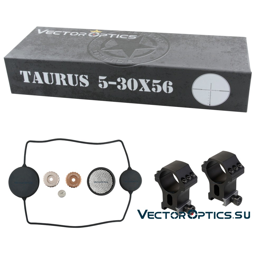 Оптический прицел Vector Optics Taurus 5-30x56 FFP кольца 30 мм 🏆 ...