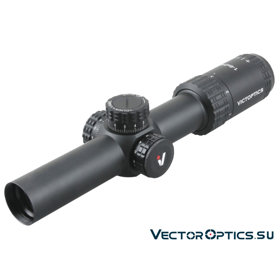Оптический прицел Vector Optics VictOptics S6 1-6x24 SFP кольца 30мм ...