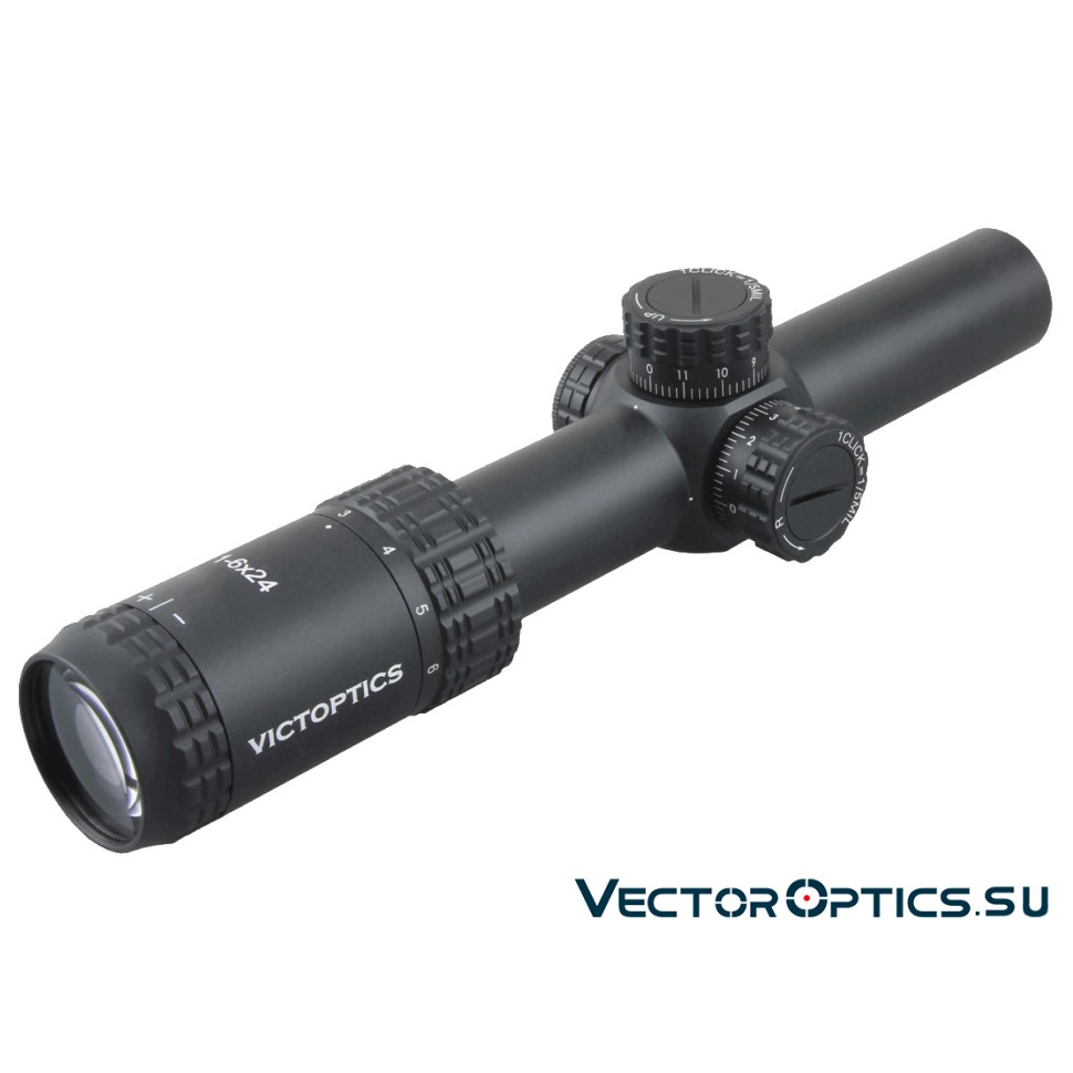 Оптический прицел Vector Optics VictOptics S6 1-6x24 SFP кольца 30мм ...