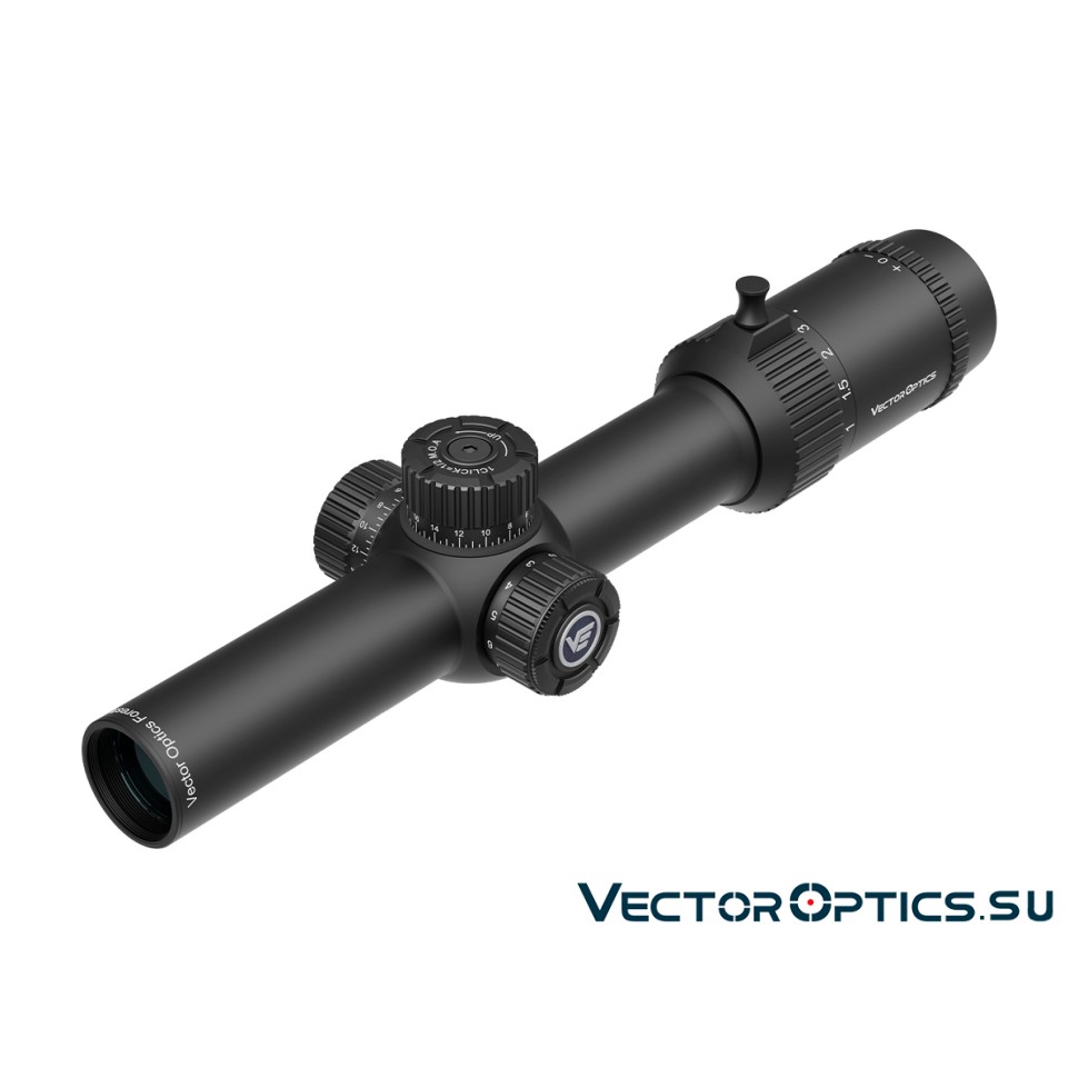 Оптический прицел Vector Optics Forester 1-8x24 SFP кольца 30мм 🏆 ...