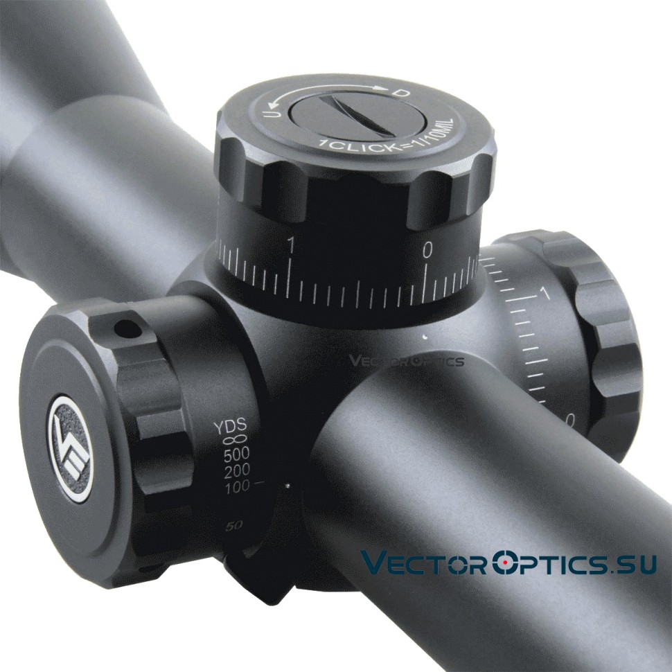Оптический прицел Vector Optics Marksman 10x44 SFP кольца 30мм 🏆 купить ...